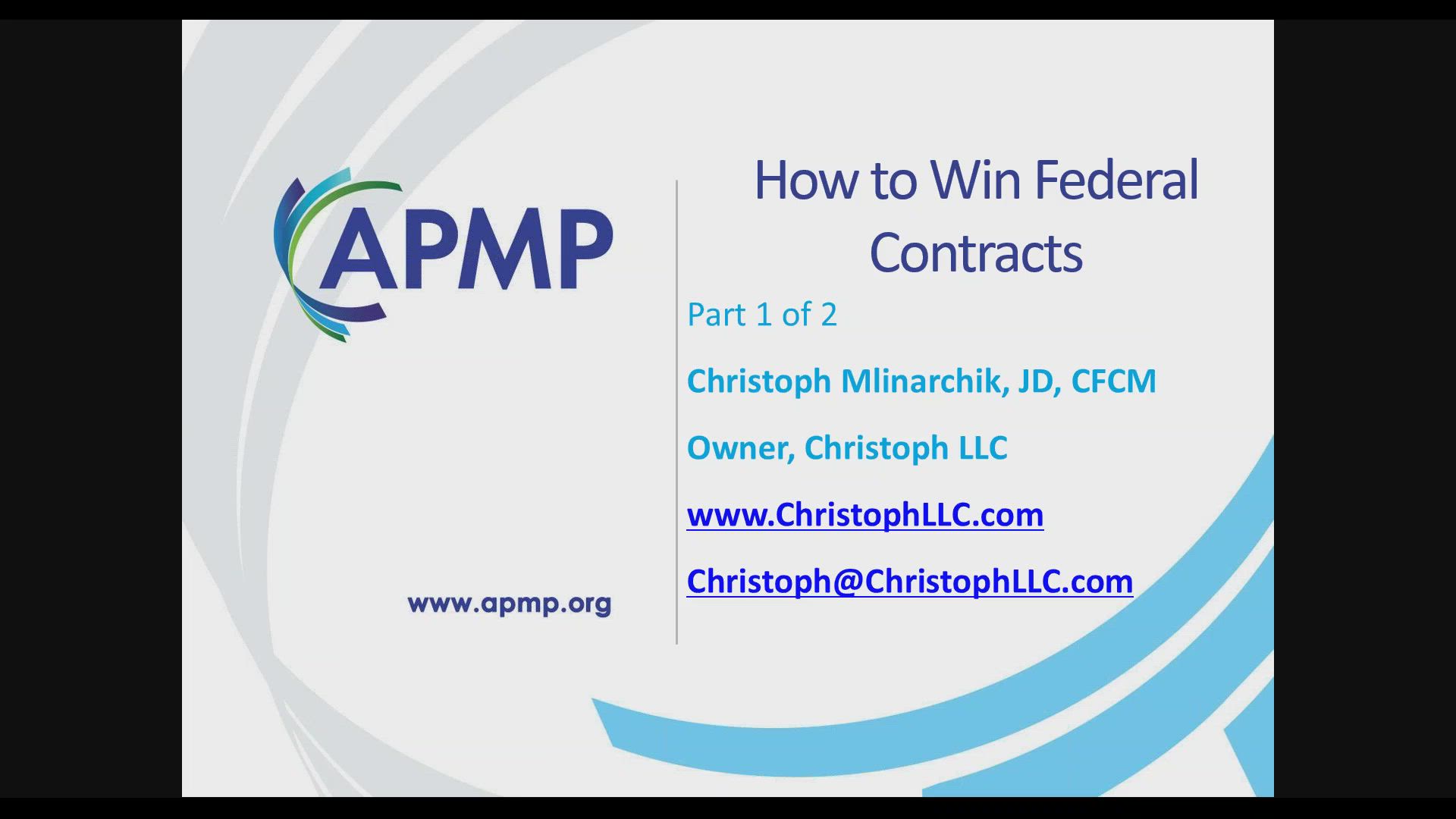 APMP TV | Video & Webinar Library