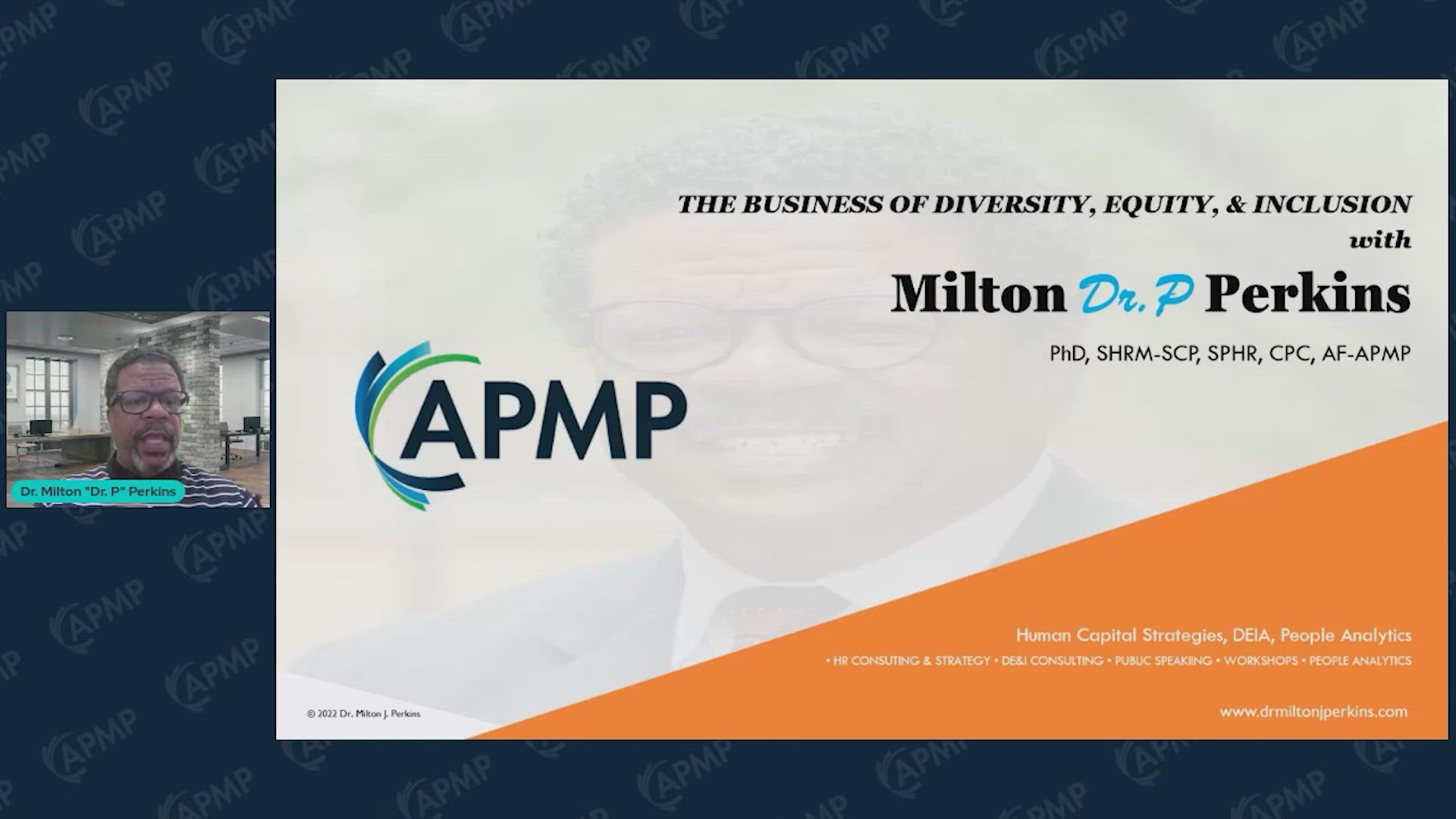 The Business of Diversity, Equity & Inclusion | APMP TV | Video & Webinar Library