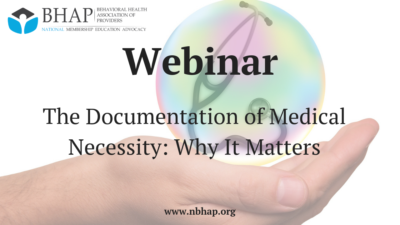 The Documentation of Medical Necessity: Why It Matters | Counselor CE Hub